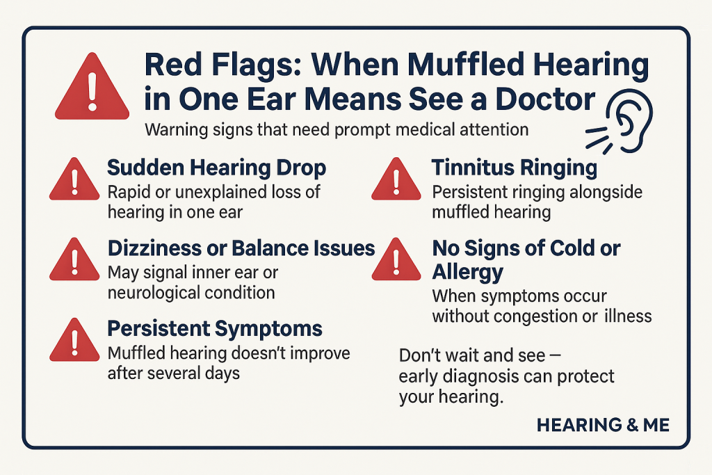 What Causes Sudden Hearing Muffling in One Ear? - Hearing and Me